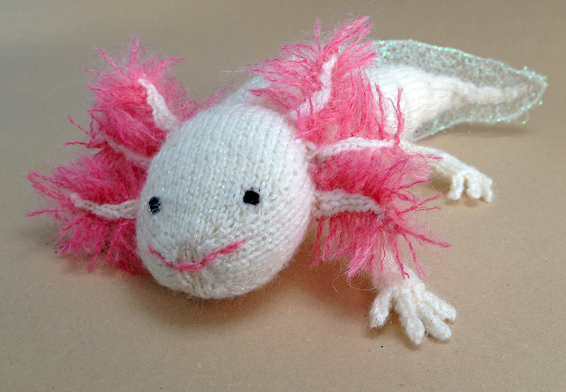 Knitted Axolotl Pattern – Max's World
