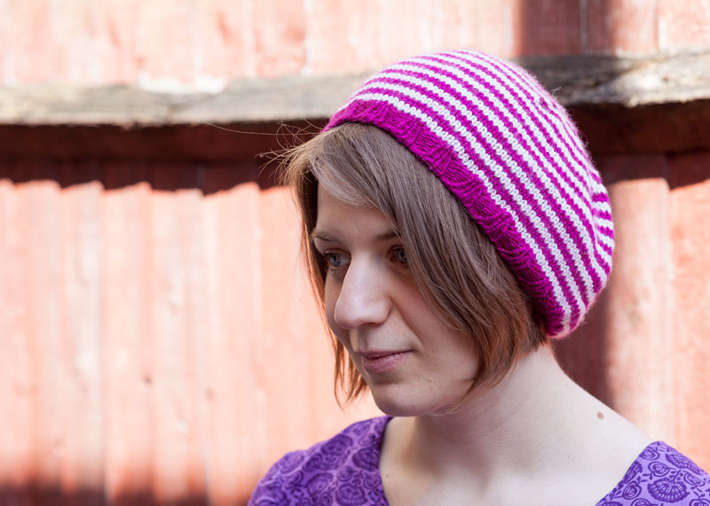 Bee-ret – Striped Beret Knitting Pattern – Max's World